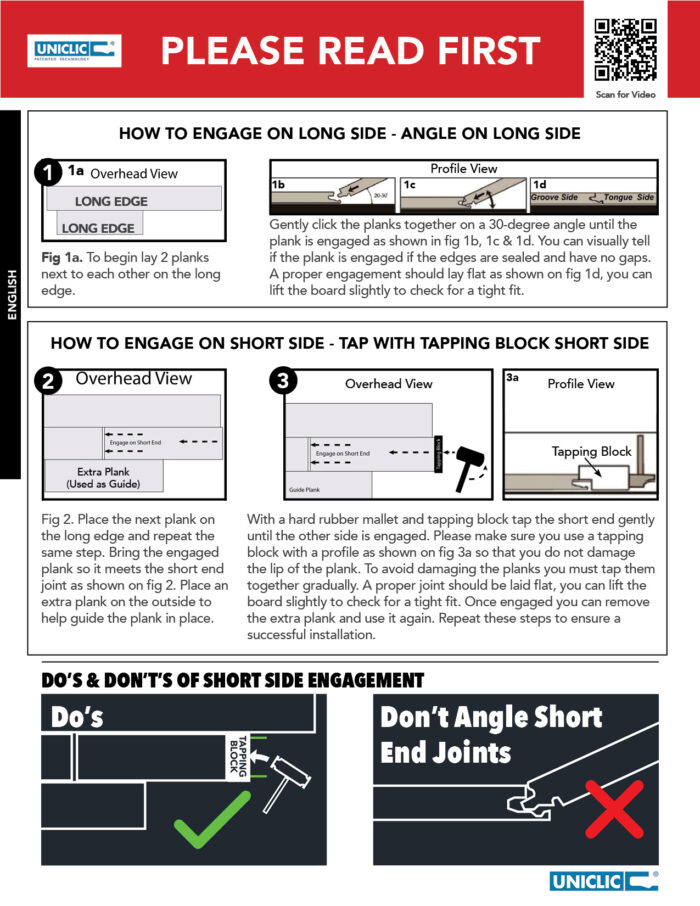 Uniclic Installation – AquaProof Floors